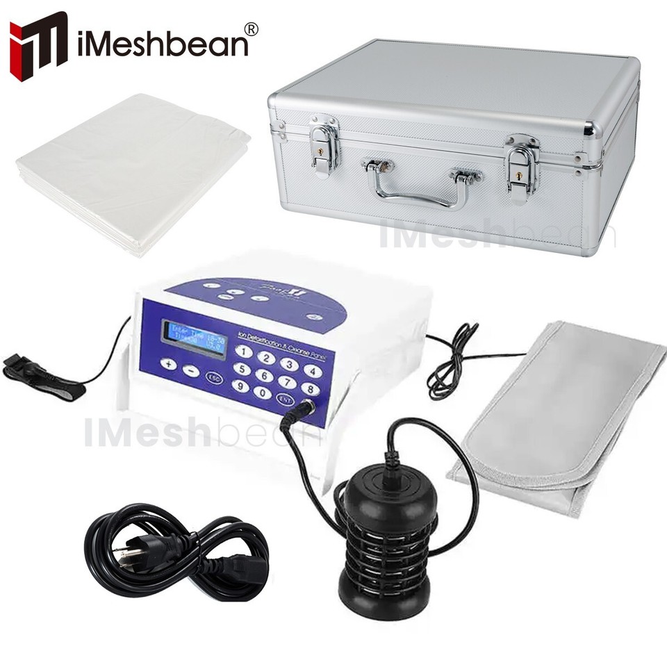 Detox Foot Bath Spa Machine Kit FIR Belt Cell Ion Ionic Aqua CHI SPA ...