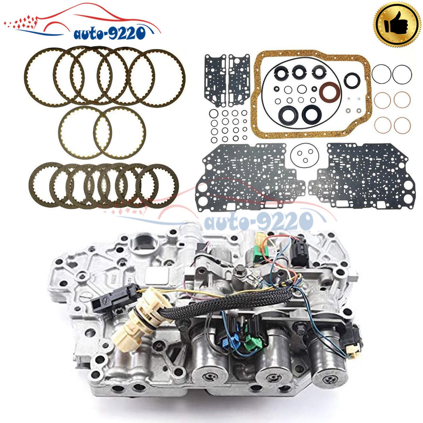 4F27E Transmission Valve Body w/Harness & Rebuild Kit For Ford Mazda 1. ...