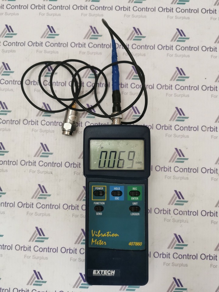 EXTECH 407860 DIGITAL VIBRATION METER- TRIED & TESTED | eBay