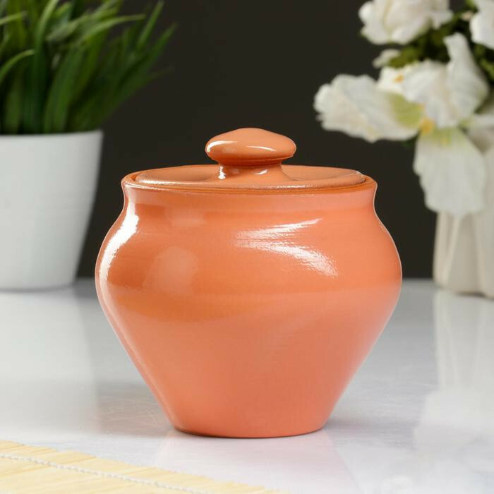 Baking Pot Set of 6 Stewing Stoneware Ramekin Clay Cooking Pot Set ...