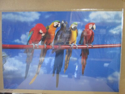 Vintage Parrots Ron Kimball 1987 Poster 20522 | eBay