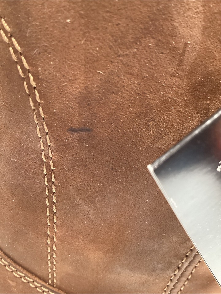 Wolverine Men's Wellington Leather Work Boots Dark Brown W04727 Size ...