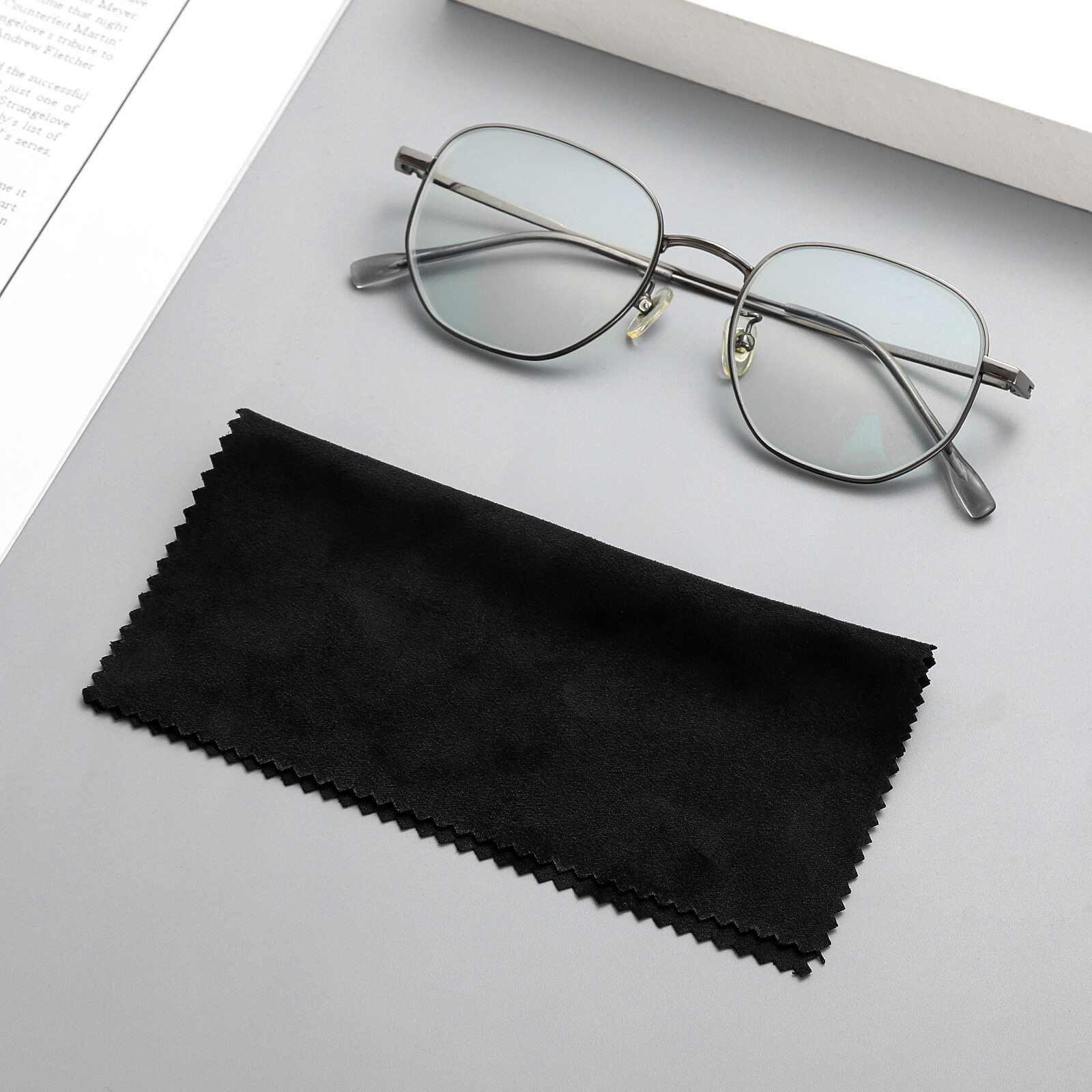 10X Cleaning Glasses Eyeglasses Cloth Sunglasses Screen Microfiber ...