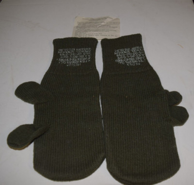 *mittens trigger finger MEDIUM LINERS ONLY wool genuine military usa | eBay