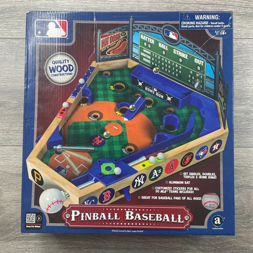 Ambassador Pinball Baseball Major League Baseball Game Ages 6+ NEW | eBay