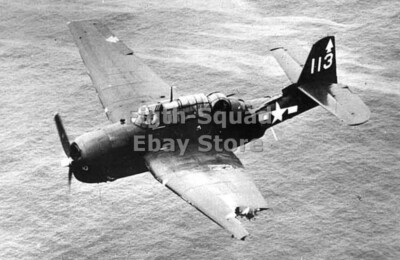 WW2 Picture Photo severely damaged Grumman TBF Avenger 6186 | eBay