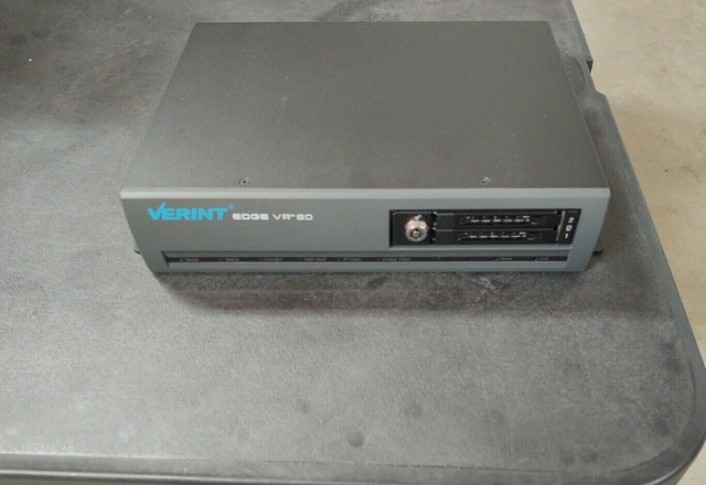 Verint EdgeVR 80 NVR Analog/ip No Hard Drive Embedded Linux for sale ...