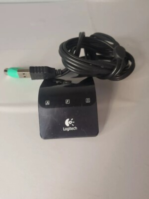 Logitech C-BT44 Wired Desktop EX-100 Keyboard & Mouse USB (Receiver ...