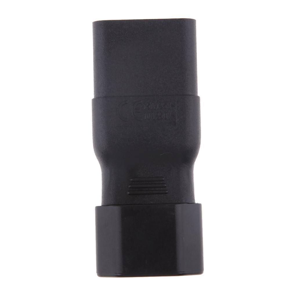 IEC 320 C14 Male to C19 Female Power Converter Adapter Plug | eBay