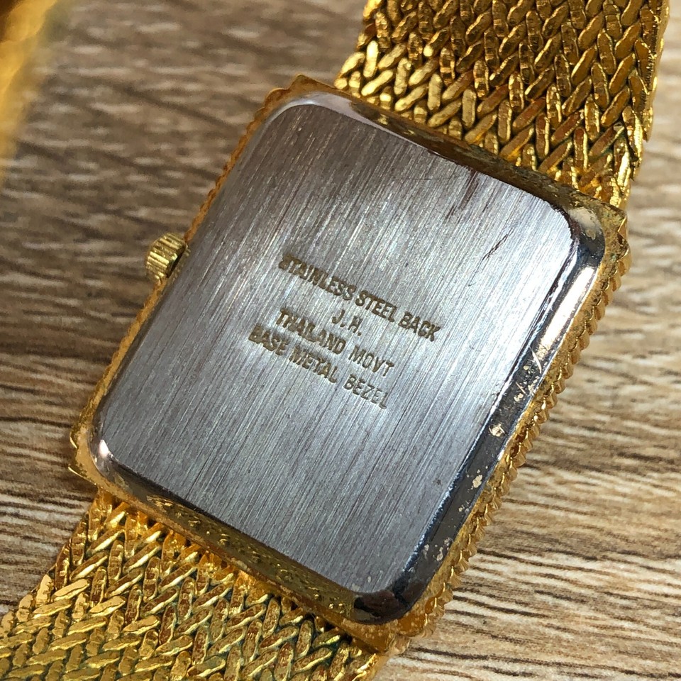 Xavier Men Diamond Black Dial Milanese/Mesh Band 27mm Quartz Watch 7 1/ ...