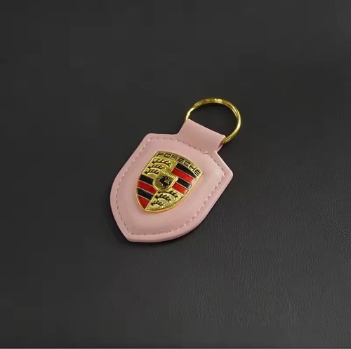 Keychain Porsche Pink Leather Set Of 2 | eBay