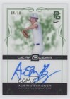 2015 Leaf Ultimate Draft Perfect Game Clear Green 4/10 Austin Bergner ...