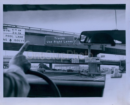 1980 California Highway Police Jim Matts Points Out Bay Bridge toll ...