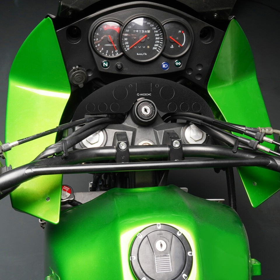 NiceCNC Anodized Lower Dash Board Panel Cover Alu For Kawasaki KLR 650 ...