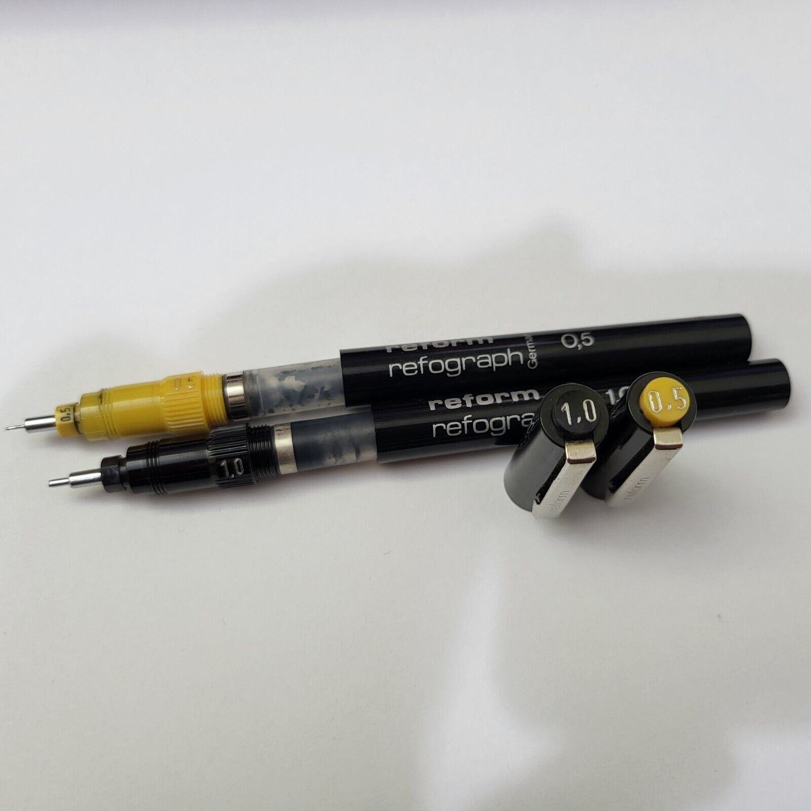 USED Reform Refograph Pen - 0.50 mm + 1.00 mm - NOT Tested - Technical ...