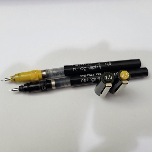 USED Reform Refograph Pen - 0.50 mm + 1.00 mm - NOT Tested - Technical ...