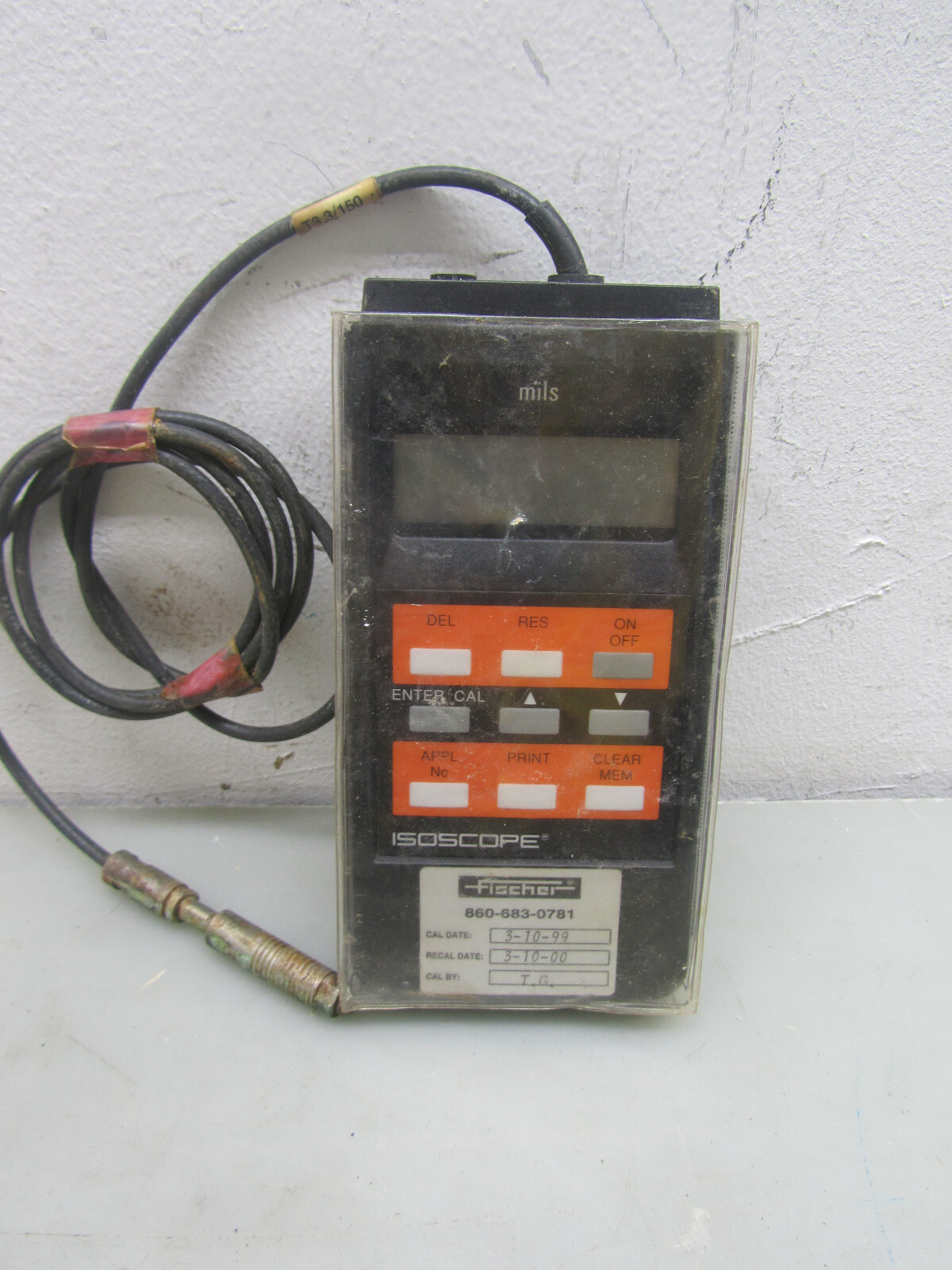 FISCHER TECHNOLOGY 061-11555A ISOSCOPE MP 3 GAUGE for sale online | eBay