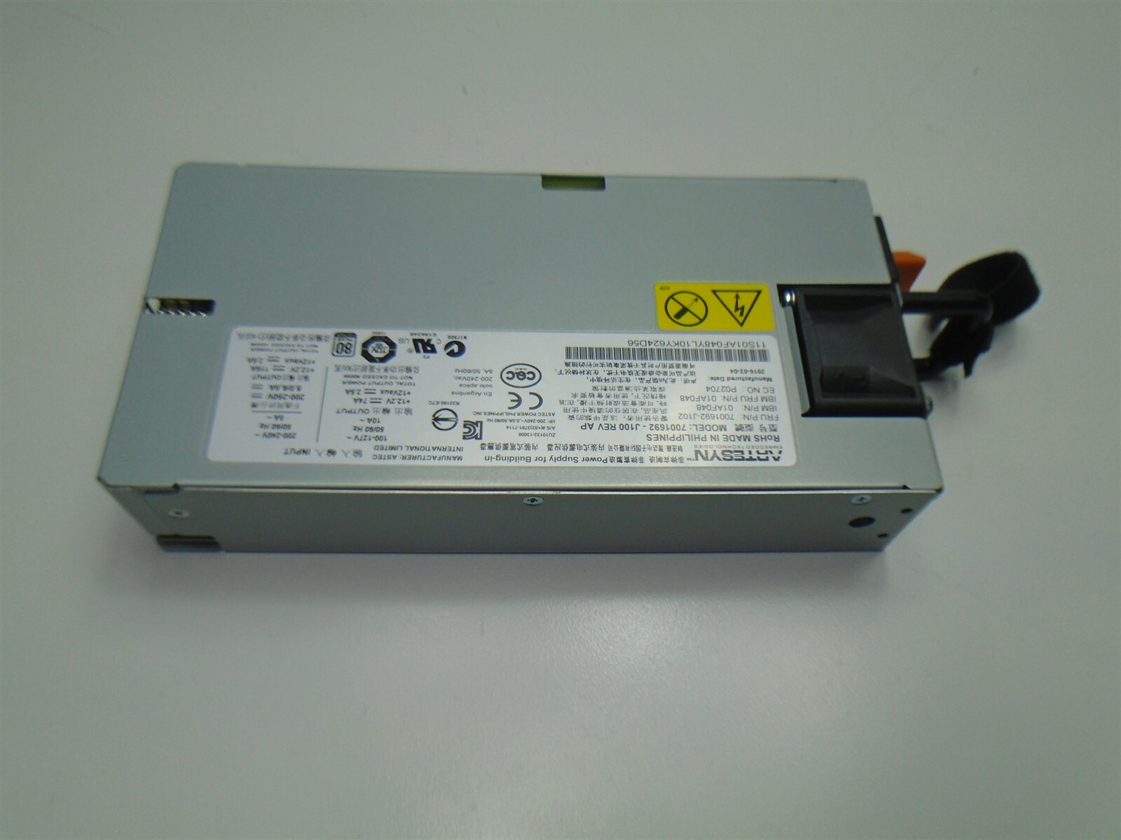 IBM 01AF048 1400W Power Supply Others IBM Part Numbers 01AF048 ...
