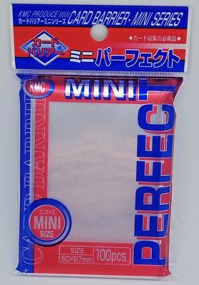 KMC MINI Perfect Fit / Size Sleeves - 60x87mm - 100 Count - Yugioh ...