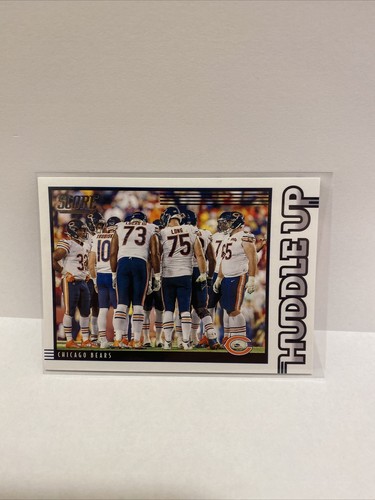 2020 Mitchell Trubisky Chicago Bears Panini Score Football Huddle Up ...