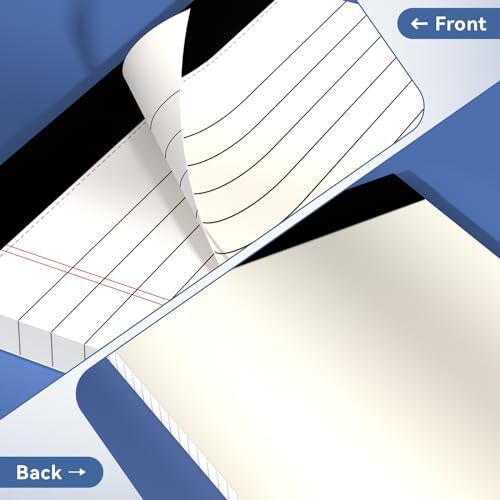5" x 8" Note Pads of Legal Pads 30 Sheets Notepad College 5x8 Inch 12 ...
