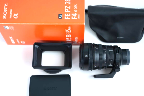 Sony FE PZ 28-135mm F4 G OSS SELP28135G Power Zoom Lens 【Near Mint ...