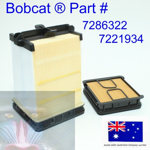 fits Bobcat Air Cleaner Filter 7286322 7221933 7221934 S590 S595 S630 ...