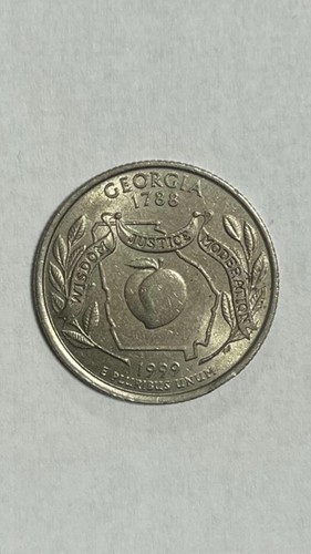 Coins Money Georgia 1788 Quarter Dollar America 1999 EPLURIBUS UNUM | eBay