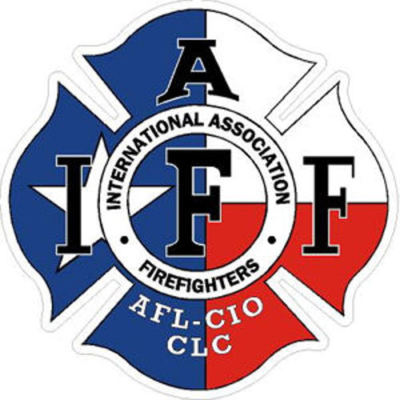 4 Inch Non-Reflective Texas State Flag IAFF Firefighter Sticker Decal ...