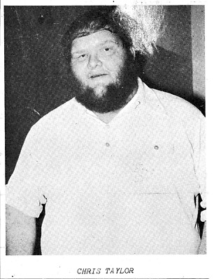 CHRIS TAYLOR AWA OLYMPICS WRESTLING ORIGINAL METAL PRINTING PLATE 1970 ...