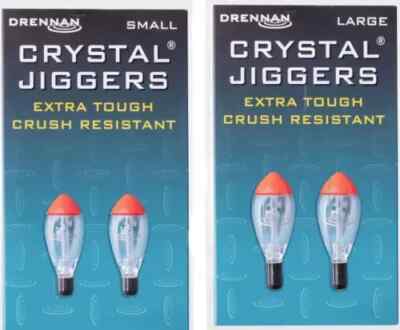 Drennan Crystal Jigger Floats - All Sizes - New for 2024! | eBay UK