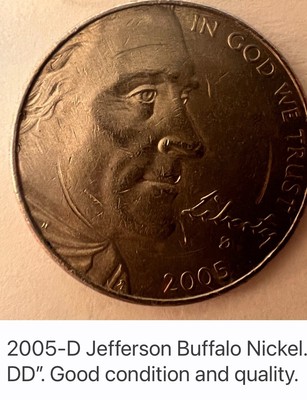2005-D Jefferson Buffalo Nickel. | eBay