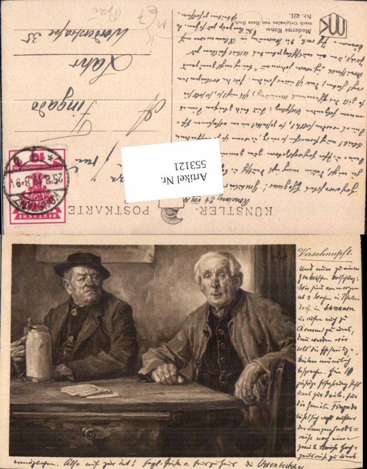 553121,Hans Best Alkohol Wein Bier Bierkrug Männer | eBay