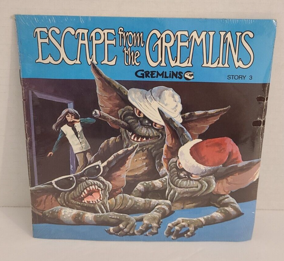 Gremlins Trapped Read Along Record 16 Page Gremlins Story 3 Gremlins ...