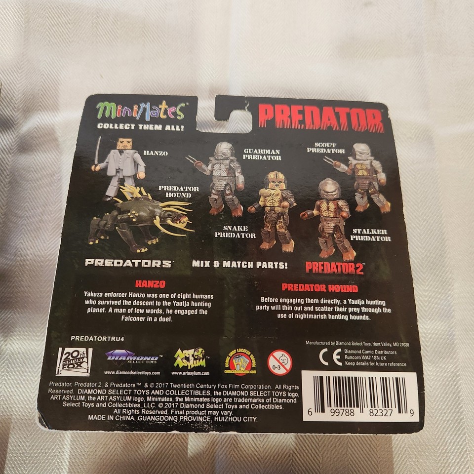Minimates Predator Mixed Lot of 4 Alien Predator 2 Hack Slash Revival ...