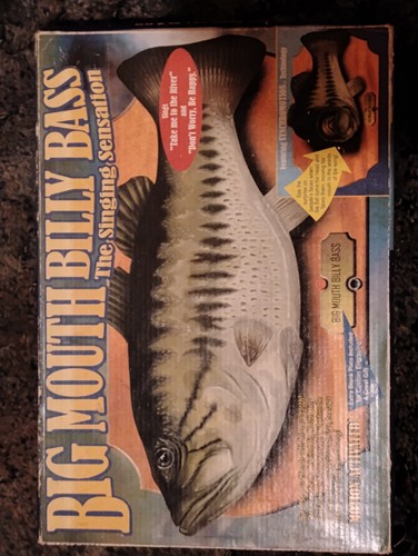 Big Mouth Billy Bass Musical Fish Wall Decor | eBay
