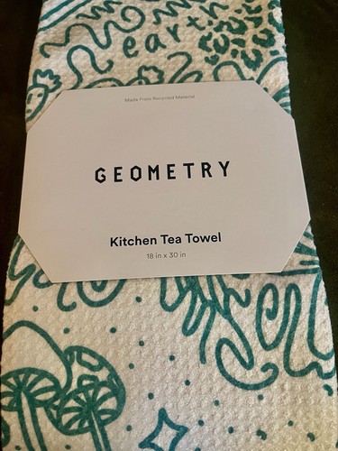 GEOMETRY TEA TOWEL & 3 DISH TOWELS Brand New | eBay