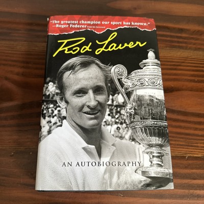 SIGNED, Rod Laver: An Autobiography HC/DJ LIKE NEW Tennis Champion ...