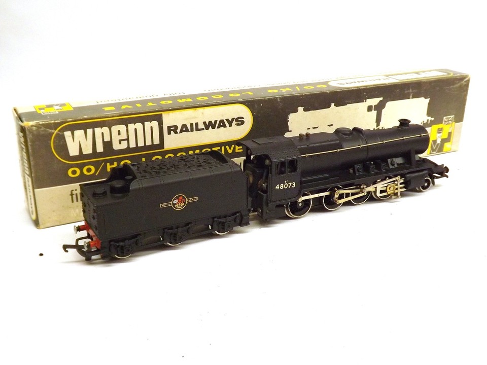 Wrenn W2224 BR 8F Freight Locomotive 48073 Black (OO Gauge) Boxed | eBay UK