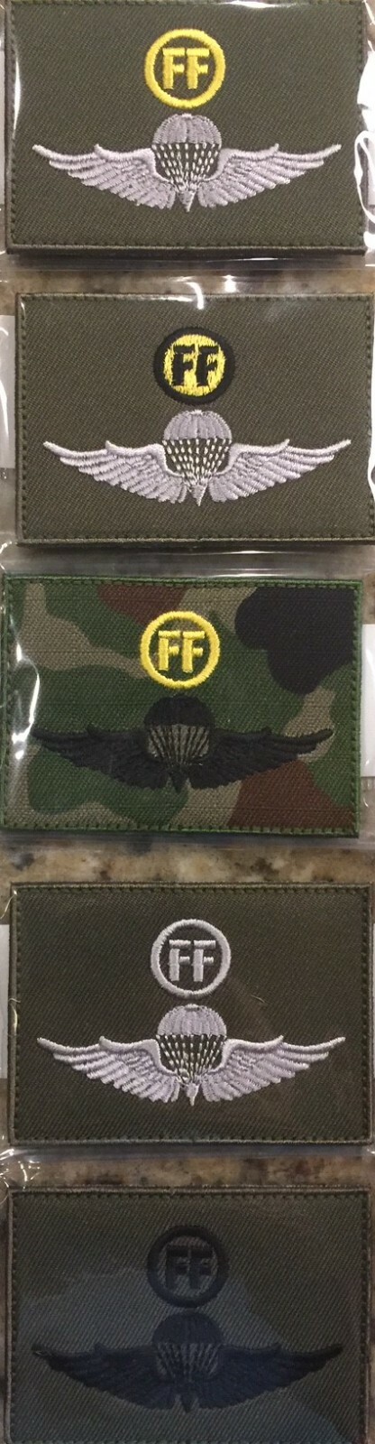 FREEFALL HALO PARACHUTIST BADGE PATCH JAPAN JSDF JGSDF HOOK AND LOOP | eBay