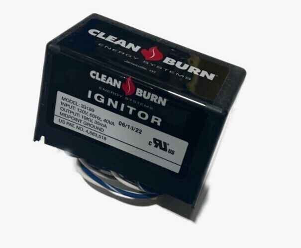 CLEAN BURN Ignitor Transformer 33189 Waste Oil Furnace | eBay