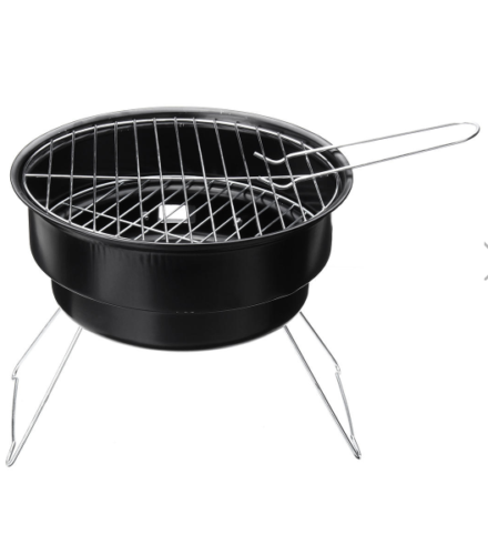 2 In 1 Portable Barbecue Oven Folding BBQ Grill With Cooler Bag Camping ...