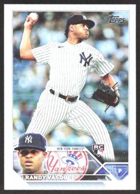 2023 389A Topps Update Randy Vásquez Rookie New York Yankees #US56 | eBay