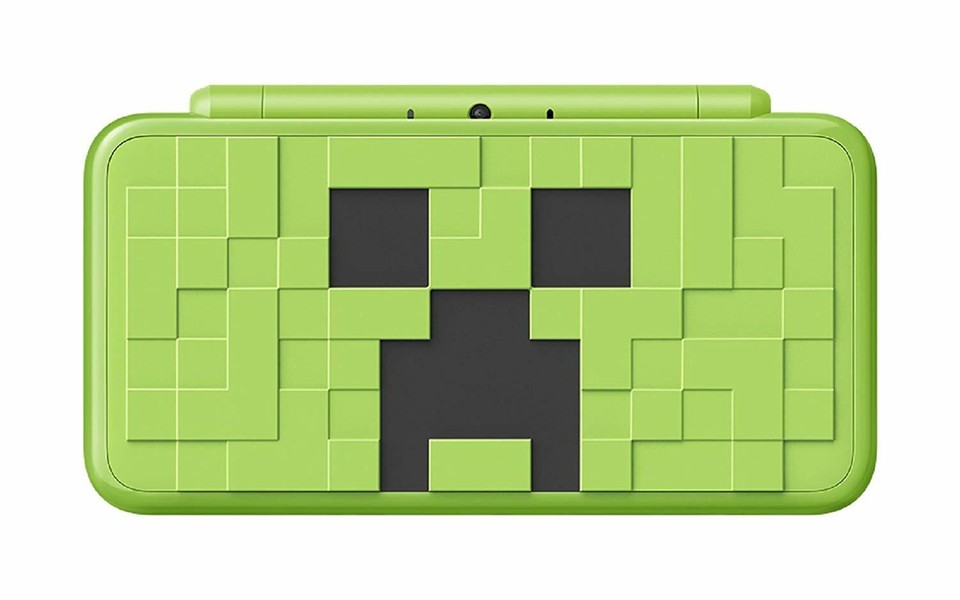 MINECRAFT CREEPER EDITION NEW Nintendo 2DS LL Game Console Japan ver ...