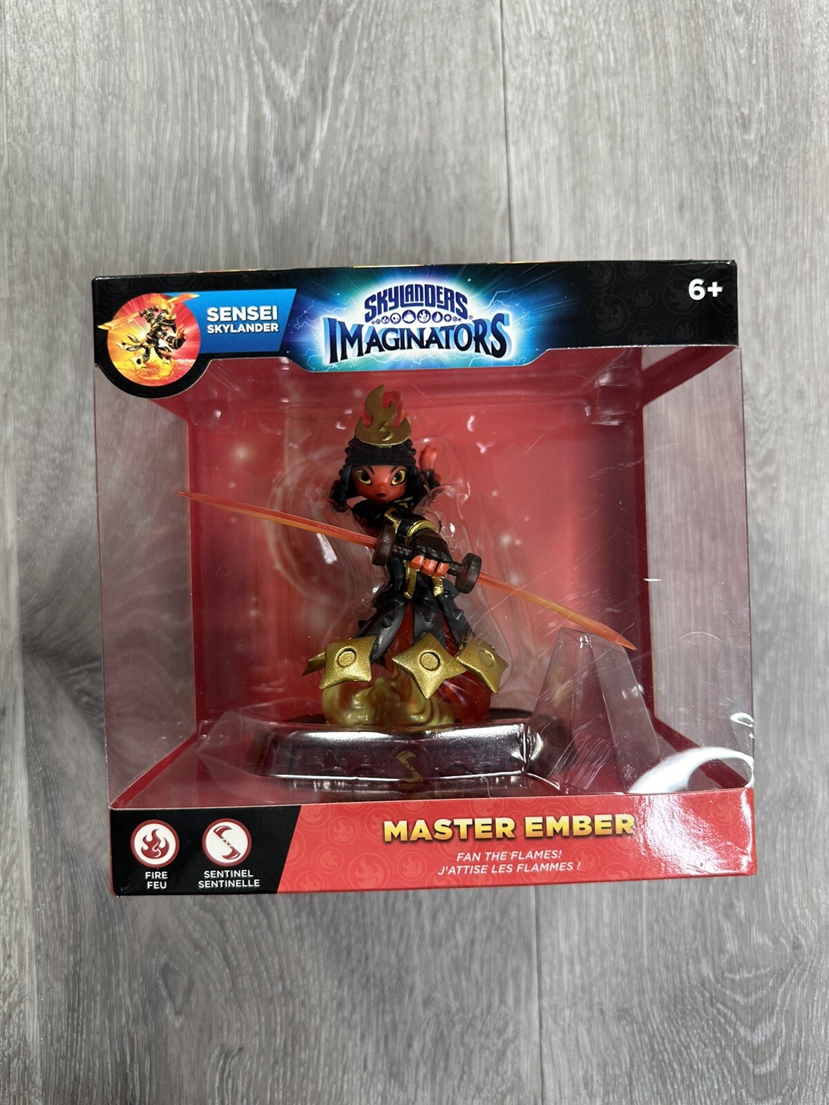 Skylanders Imaginators 2016 Activision Master Sensei Ember Fire Sword ...