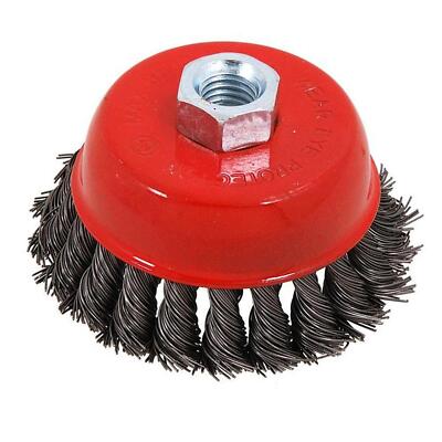 Rotary 85mm Twist Knot Cup Wire Wheel Cup Brush M14 For 115mm Angle ...