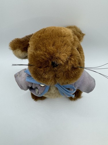 Eden Vintage Plush Peter Rabbit Brown Blue 9” Stuffed Animal Toy Bunny ...