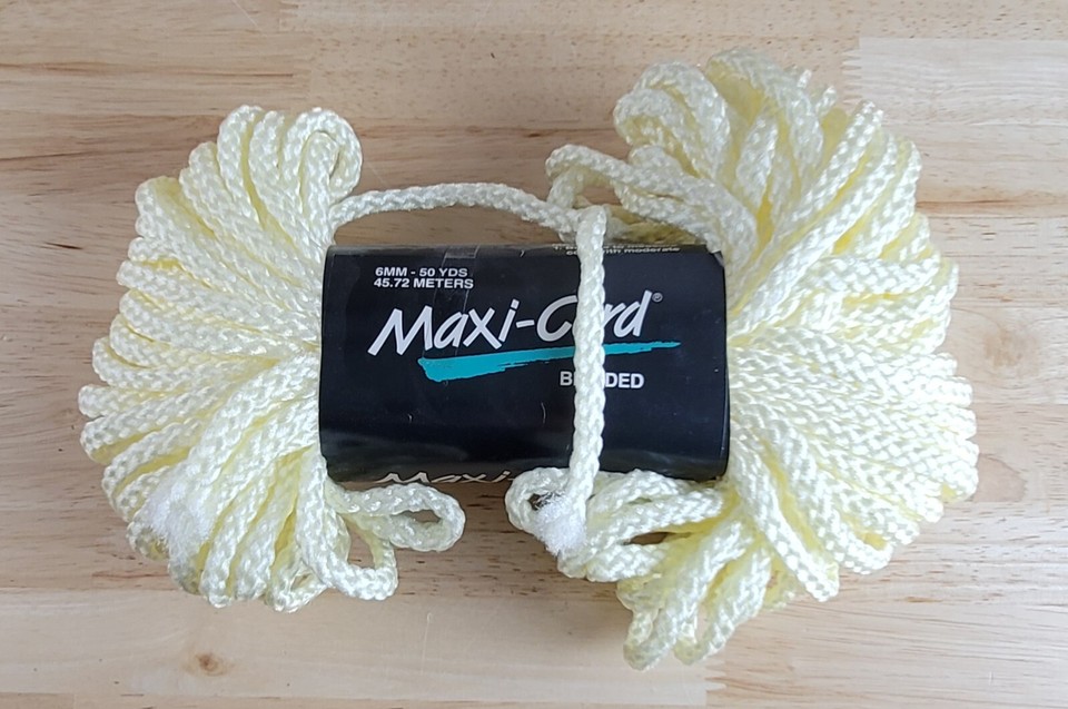 Vintage Maxi Cord-Crafty Cord MACRAME CORD 4mm-6mm You Choose | eBay