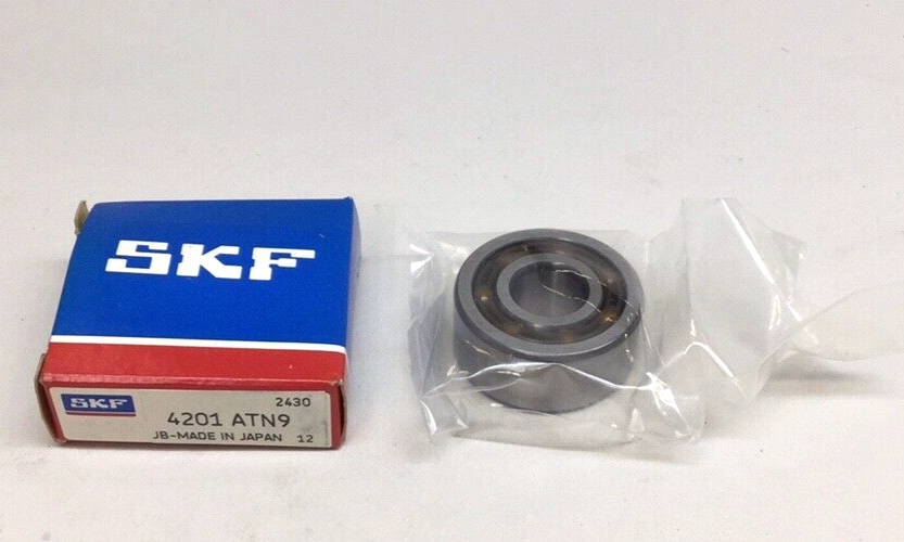 SKF 4201 ATN9 Ball Bearing Deep Groove 12mm ID X 32mm OD X 14mm W ...