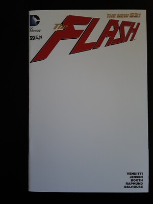 Flash (2015) #39 - Blank Sketch Variant - Robert Venditti & Van Jensen ...